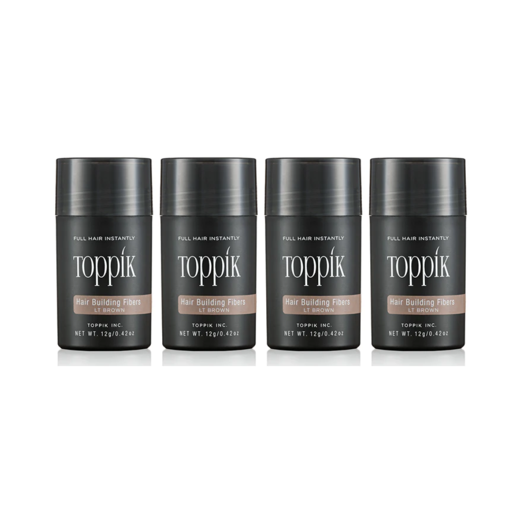 Ultimate 4-Pack 12g Toppik Hair Building Fibers – HairSolutionsCanada.ca
