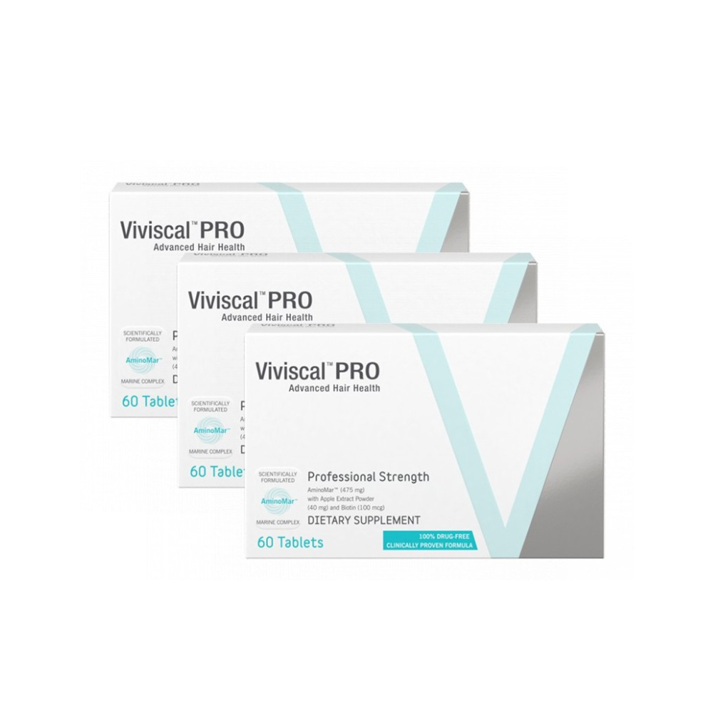 Viviscal PRO Hair Growth Supplements 3PK (180 Tablets ...